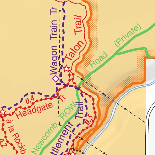 Maston Trail Use Area Map by Bureau of Land Management - Oregon ...