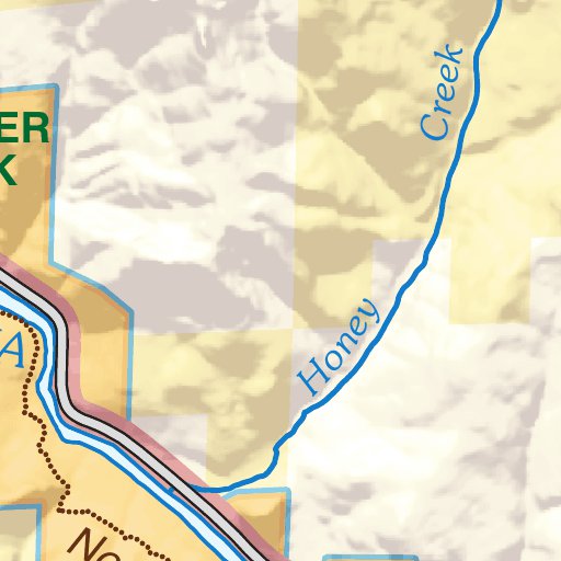 North Umpqua Wild and Scenic River Map by Bureau of Land Management ...