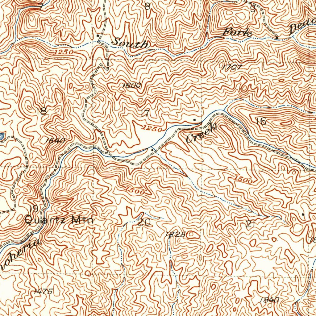 Sutter Creek, CA (1941, 62500-Scale) Map by United States Geological ...