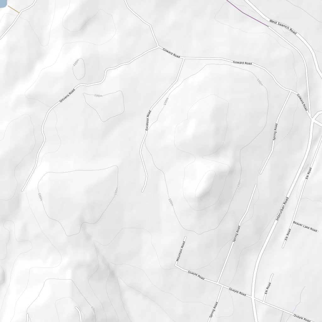 Victoria Mountain Bike Trails Map by Trailforks | Avenza Maps