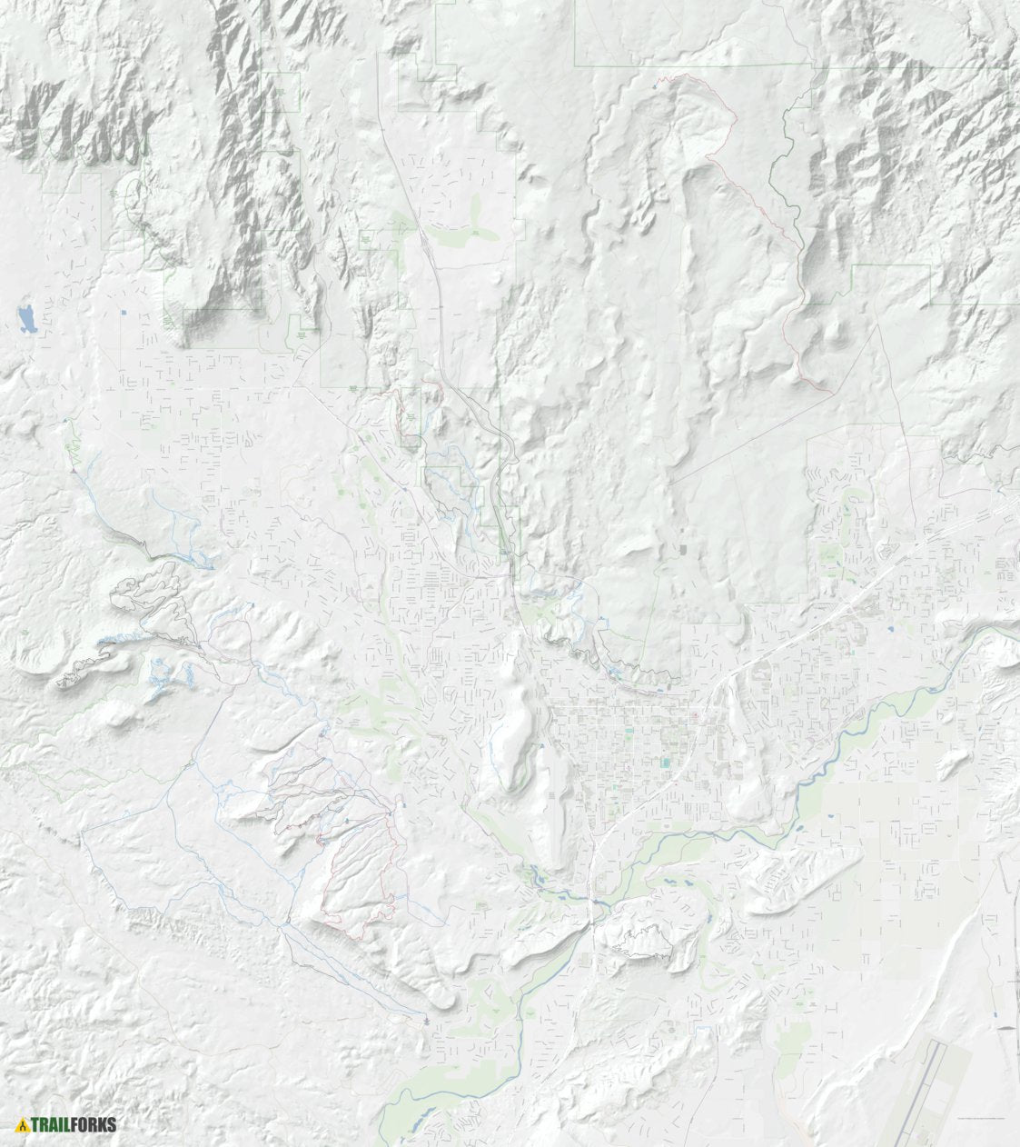 St. George Mountain Bike Trails Map by Trailforks | Avenza Maps