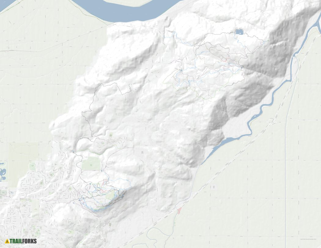 Abbotsford Mountain Bike Trails Map by Trailforks | Avenza Maps