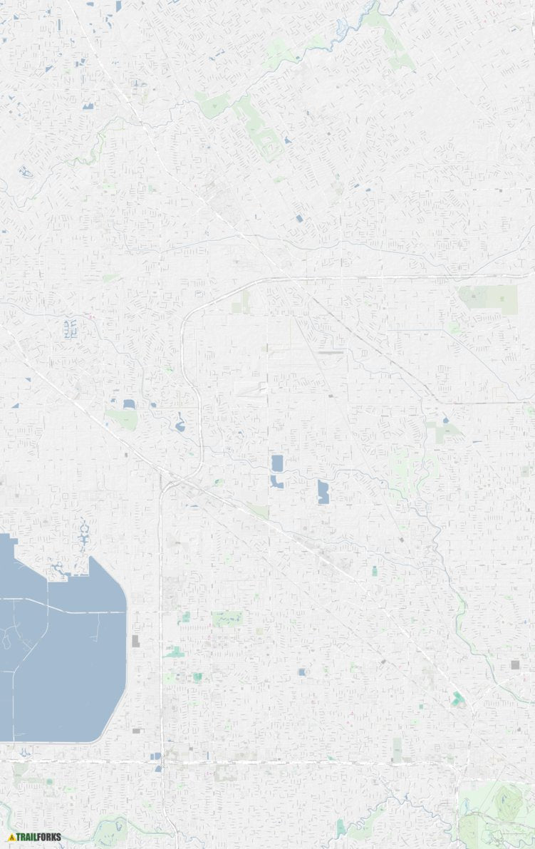Houston Mountain Bike Trails Map by Trailforks | Avenza Maps