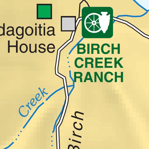 Birch Creek Historic Ranch Map by Bureau of Land Management - Oregon ...