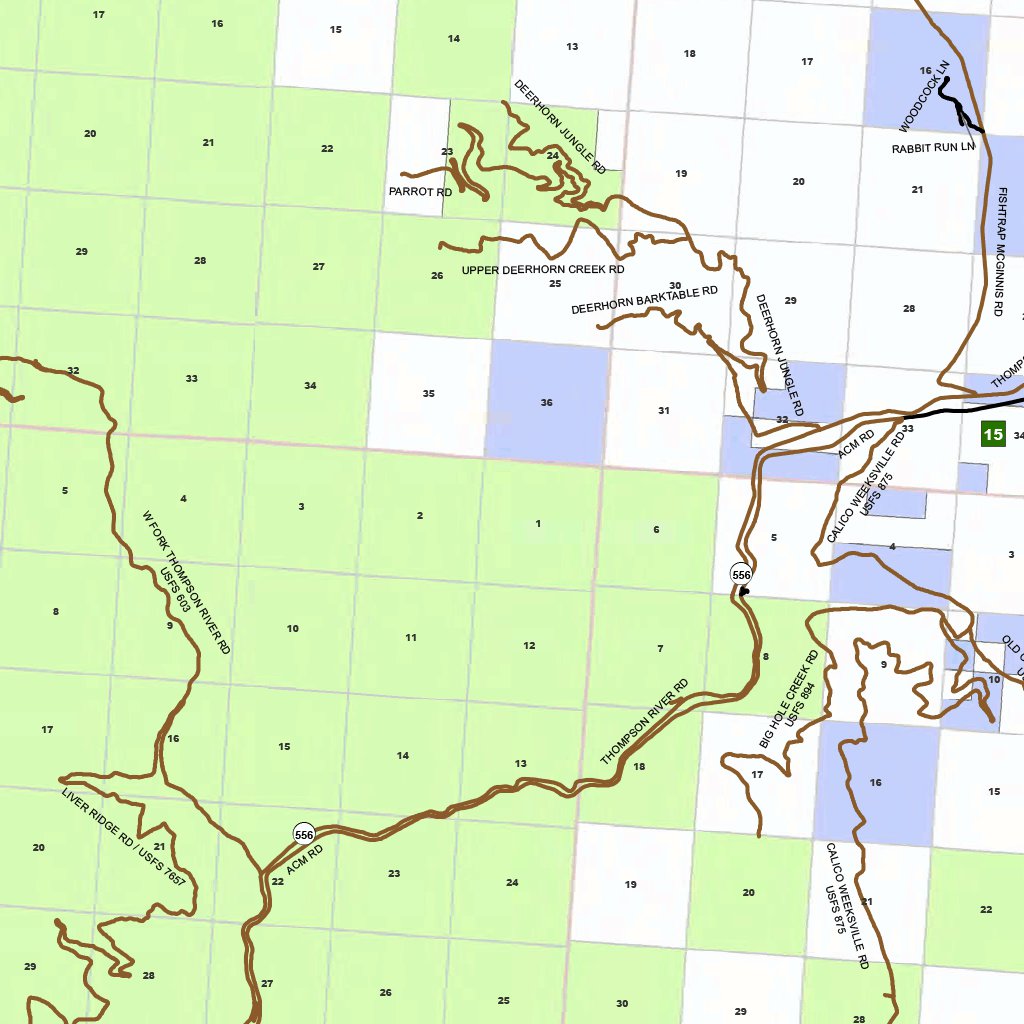 Sanders County Montana Map by Sanders County, Montana | Avenza Maps