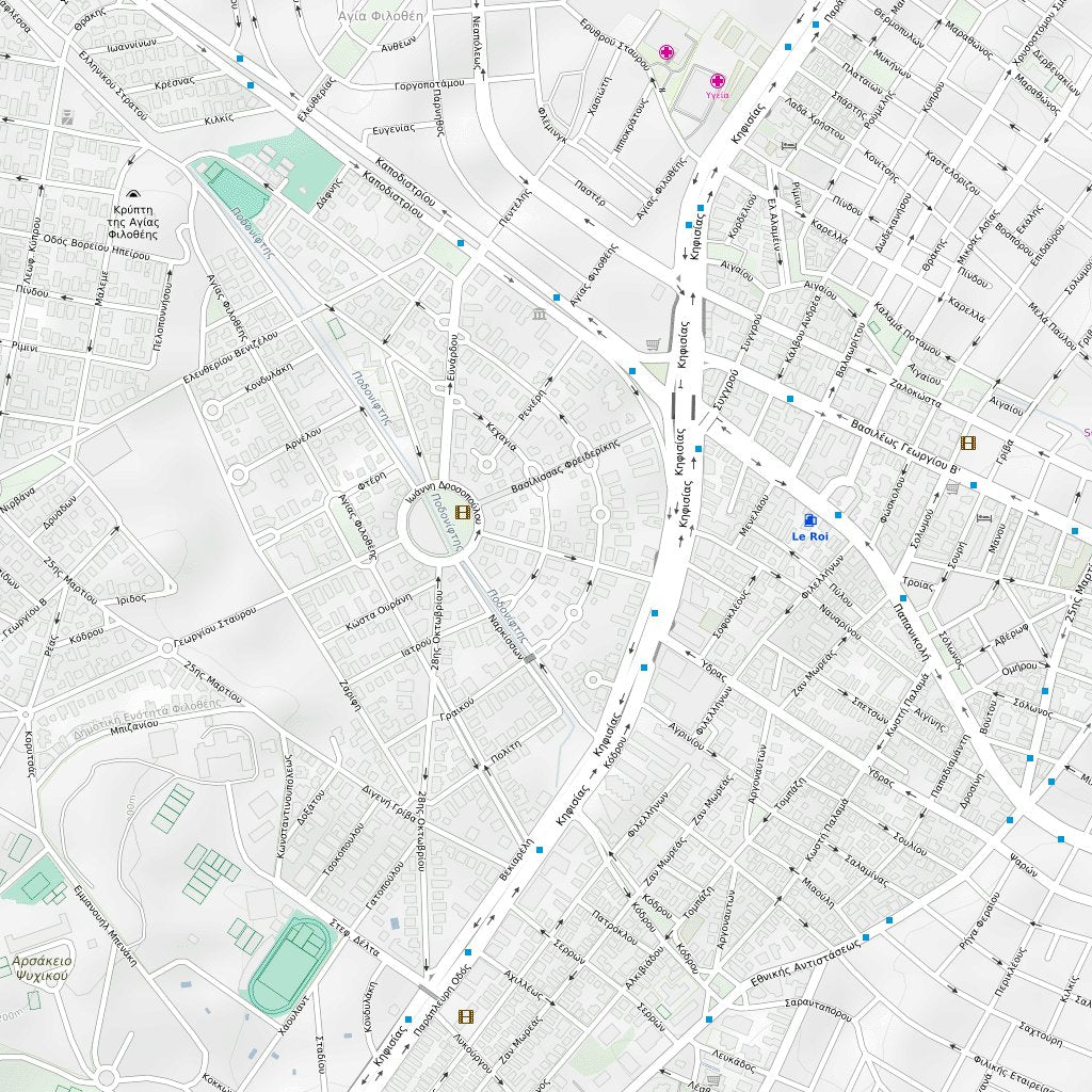 Athens Mountain Bike Trails Map by Trailforks | Avenza Maps