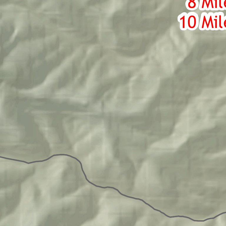 Peppersauce Stampede Trail Runs Map by Maps for Motion | Avenza Maps