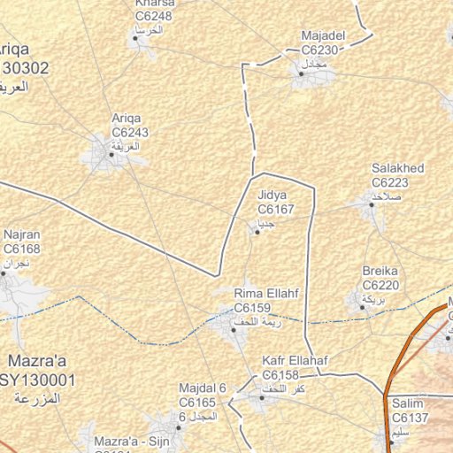As-Sweida governorate reference Map by UN OCHA Regional office for the ...