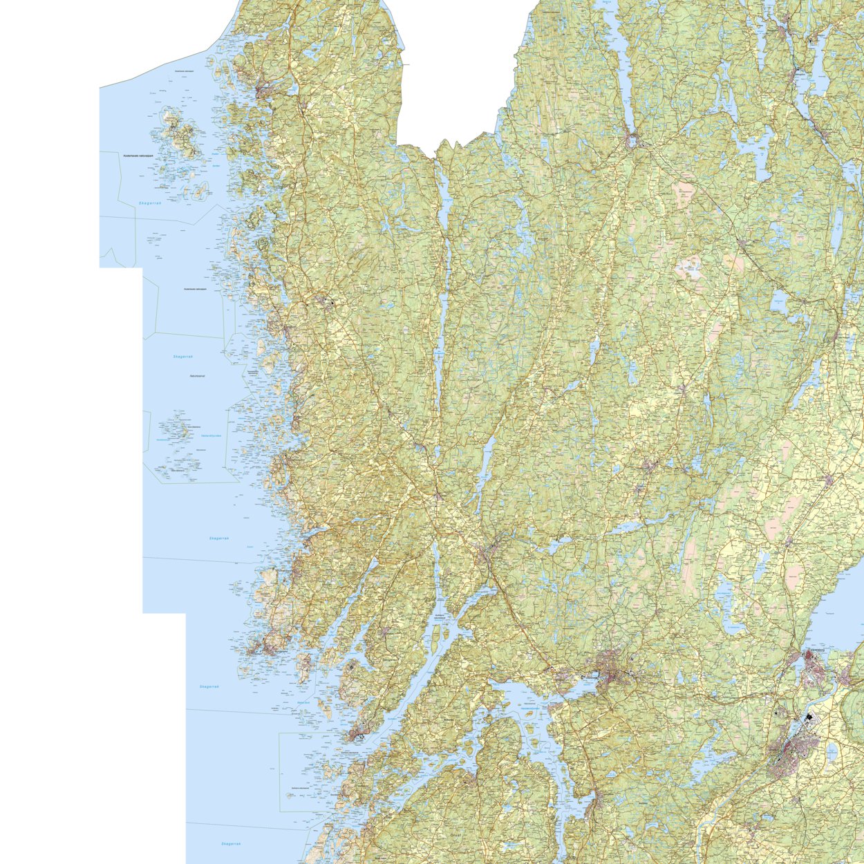 Bohuslän Map by Solteknik HB | Avenza Maps