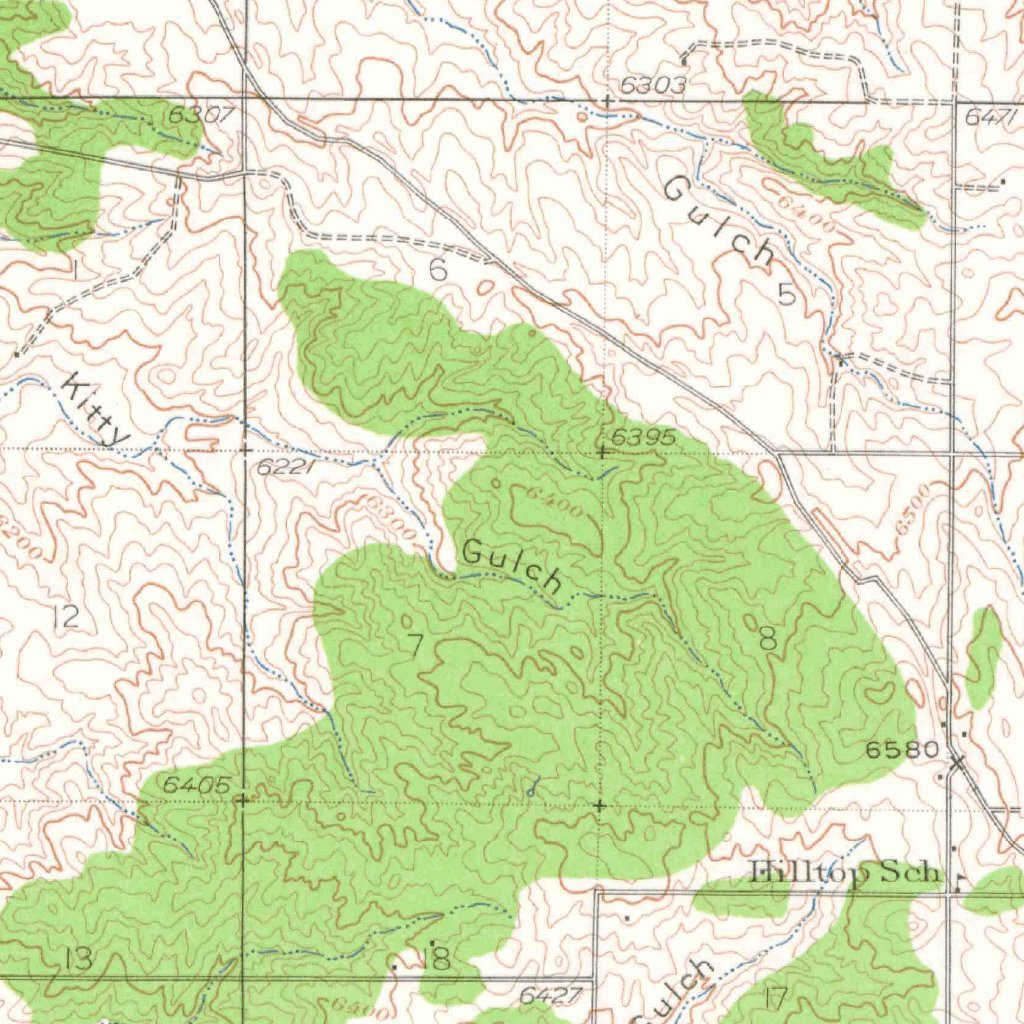 Elizabeth, CO (1939, 62500-Scale) Map by United States Geological ...