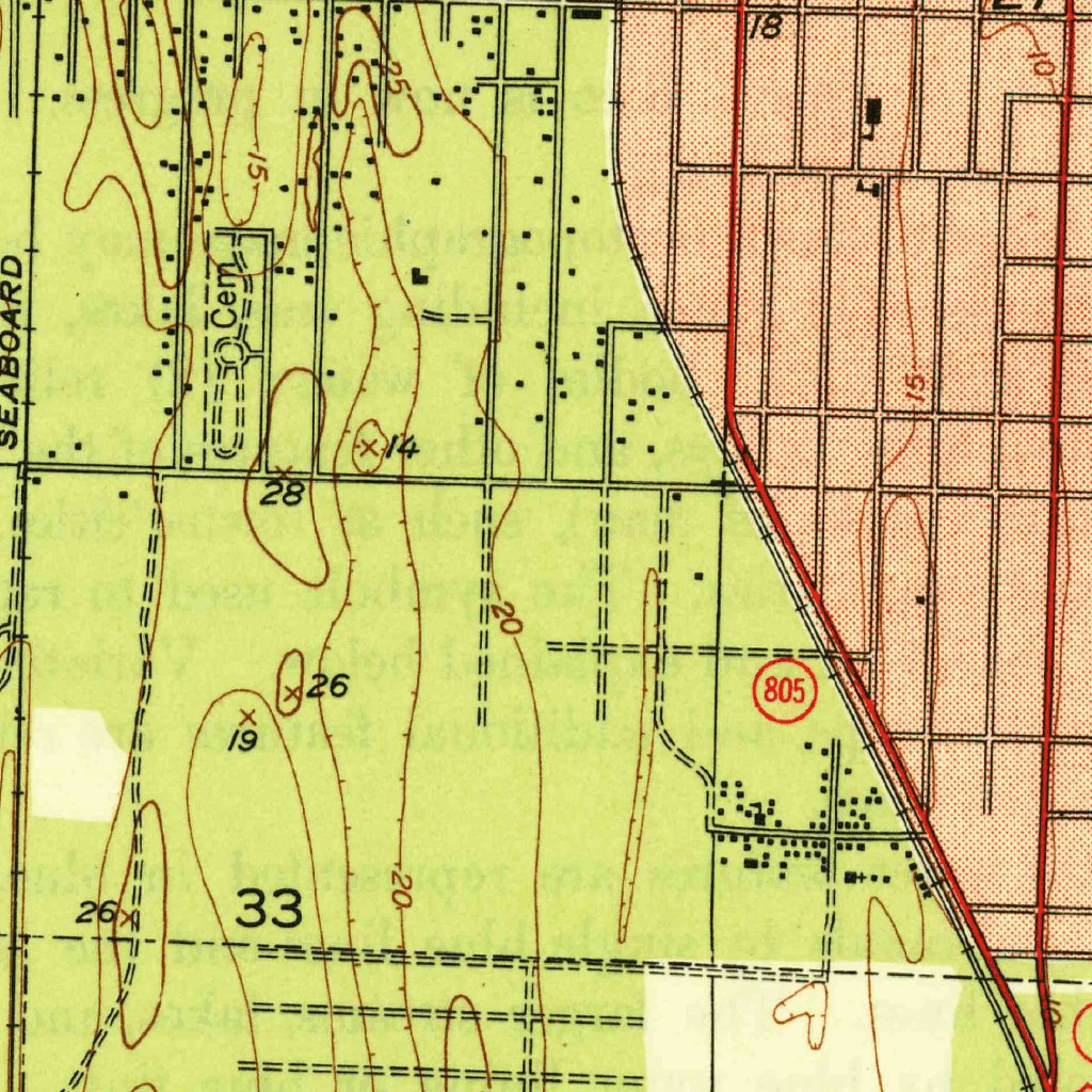 Lake Worth, FL (1949, 24000-Scale) Map by United States Geological ...