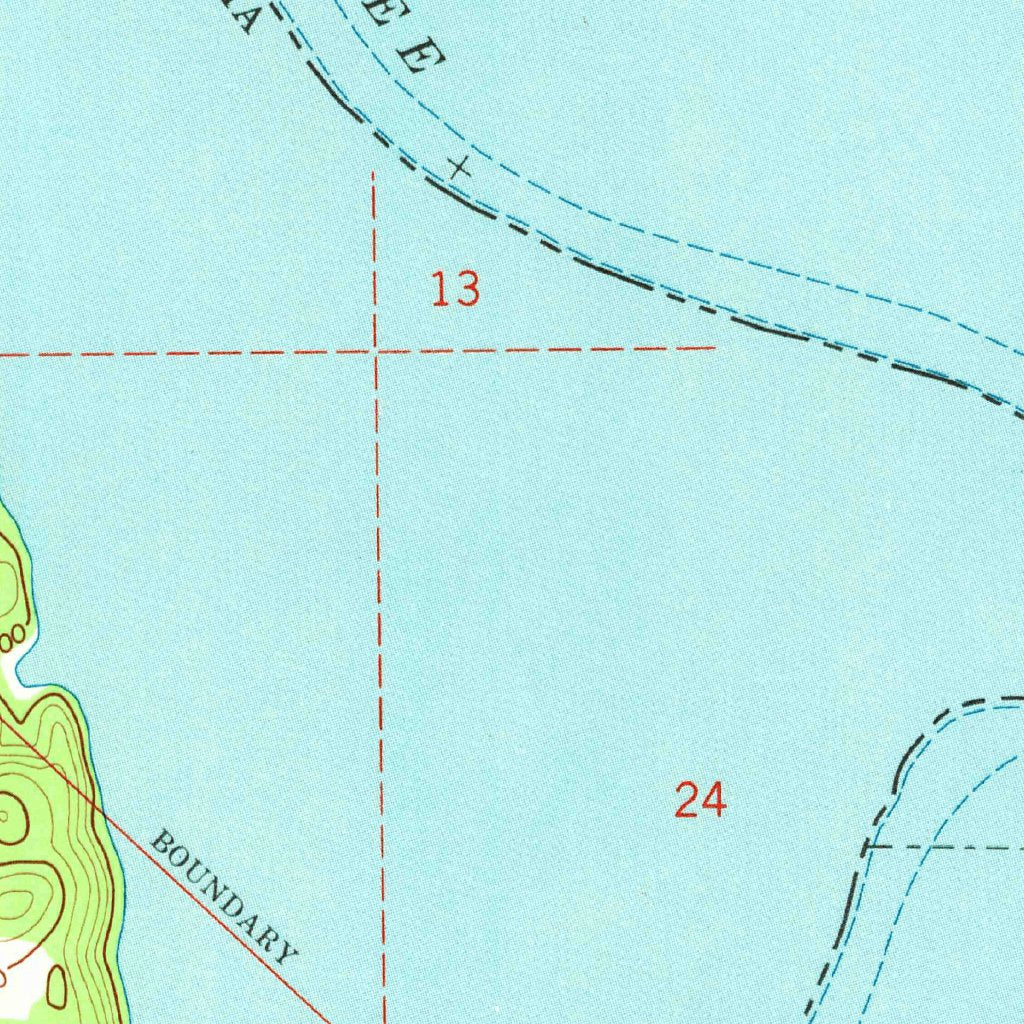 Fort Gaines NE, GA-AL (1969, 24000-Scale) Map by United States ...
