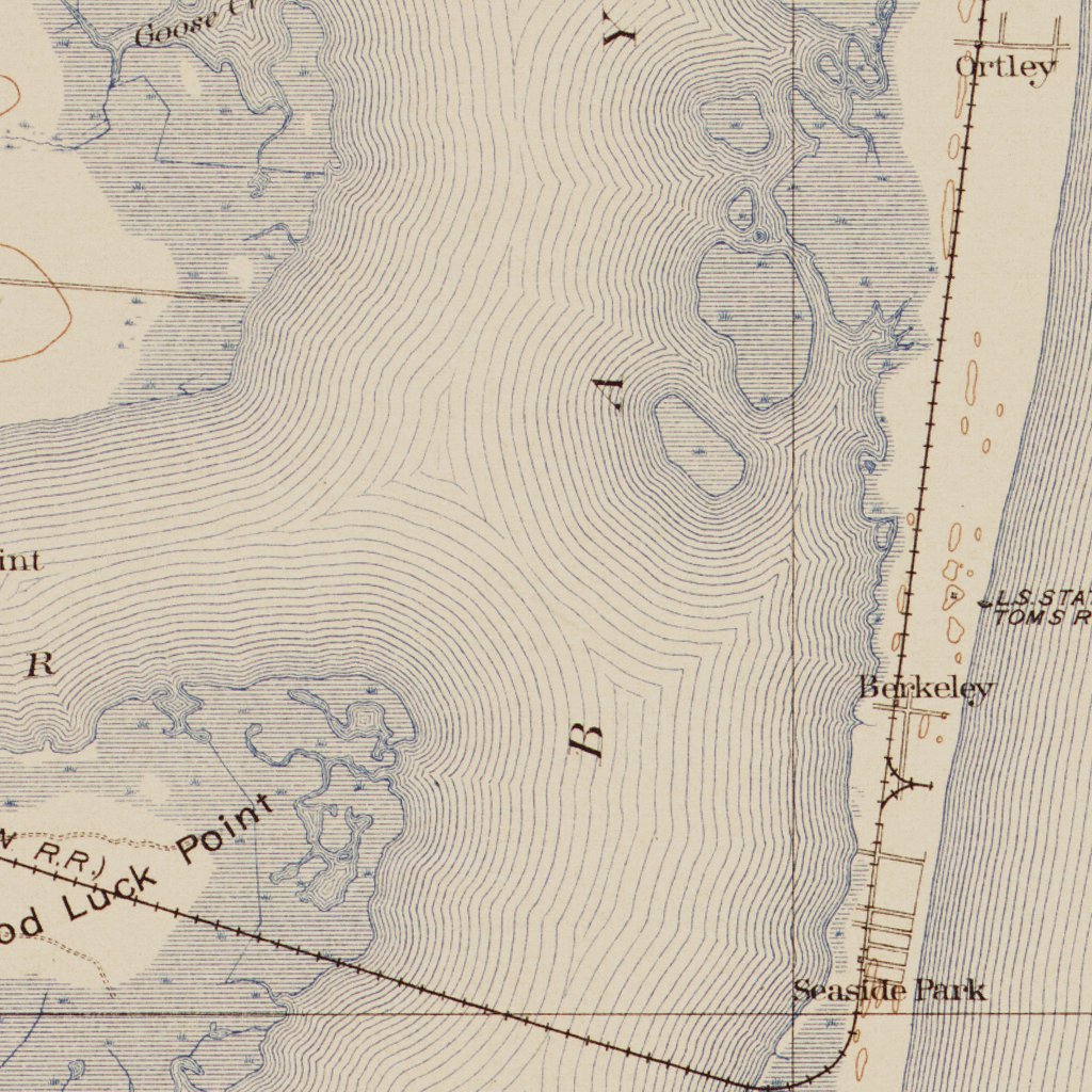 NJ-BARNEGAT: Authoritative US Topos Historic 1893 Map by Western ...