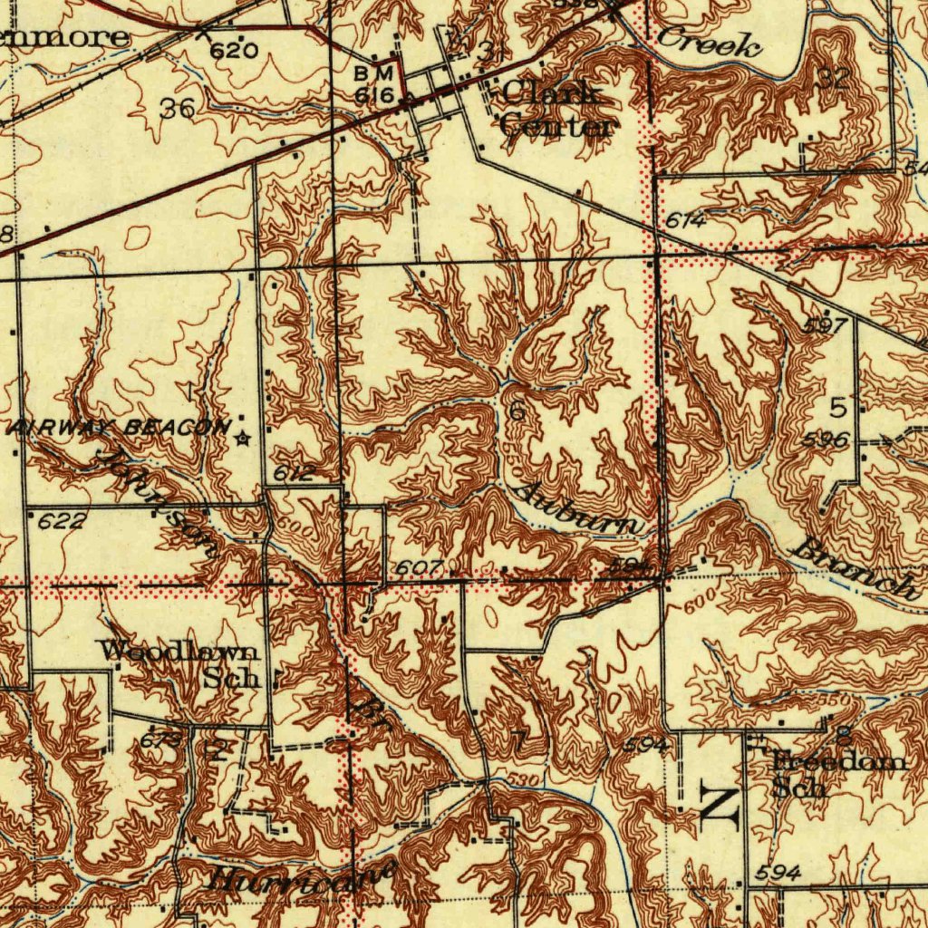 Casey, IL (1943, 62500-Scale) Map by United States Geological Survey ...