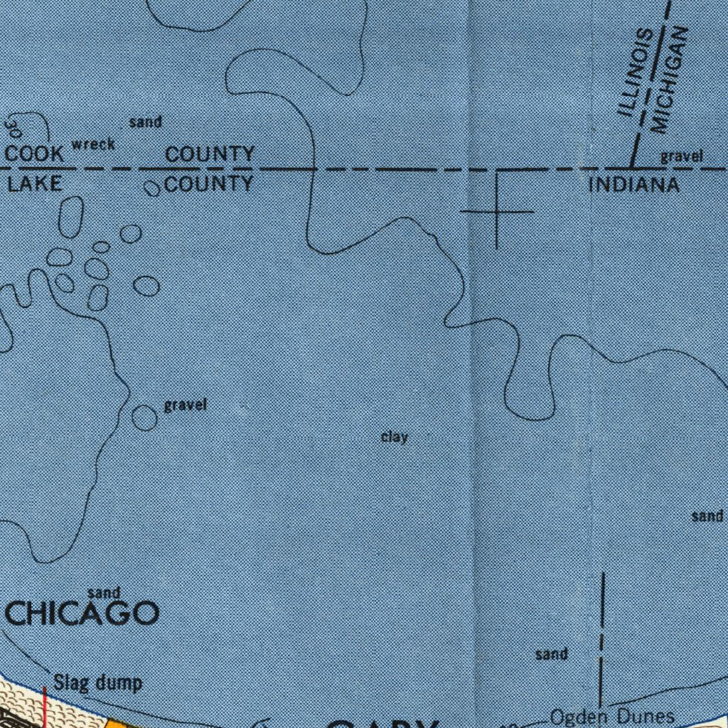 Chicago, IL-IN-MI (1957, 250000-Scale) Map by United States Geological ...