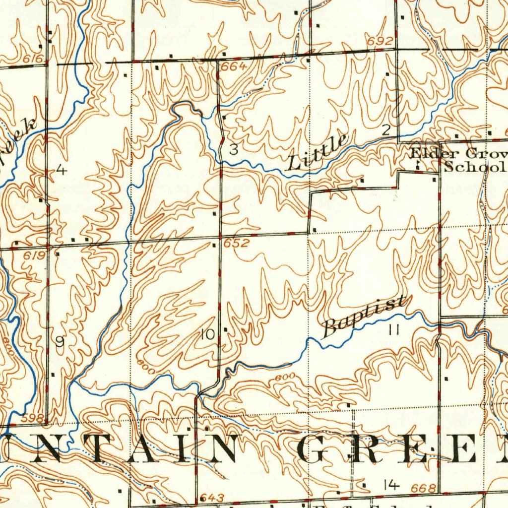 La Harpe, IL (1918, 62500-Scale) Map by United States Geological Survey ...
