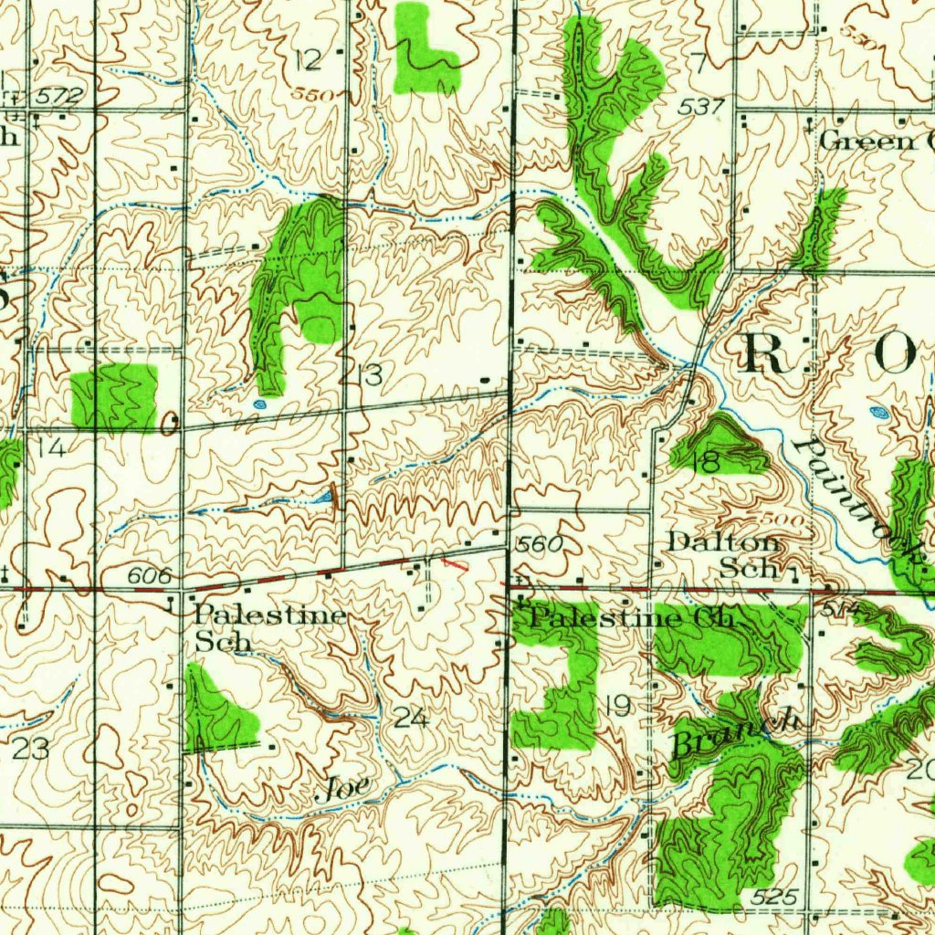 Salem, IL (1934, 62500-Scale) Map by United States Geological Survey ...