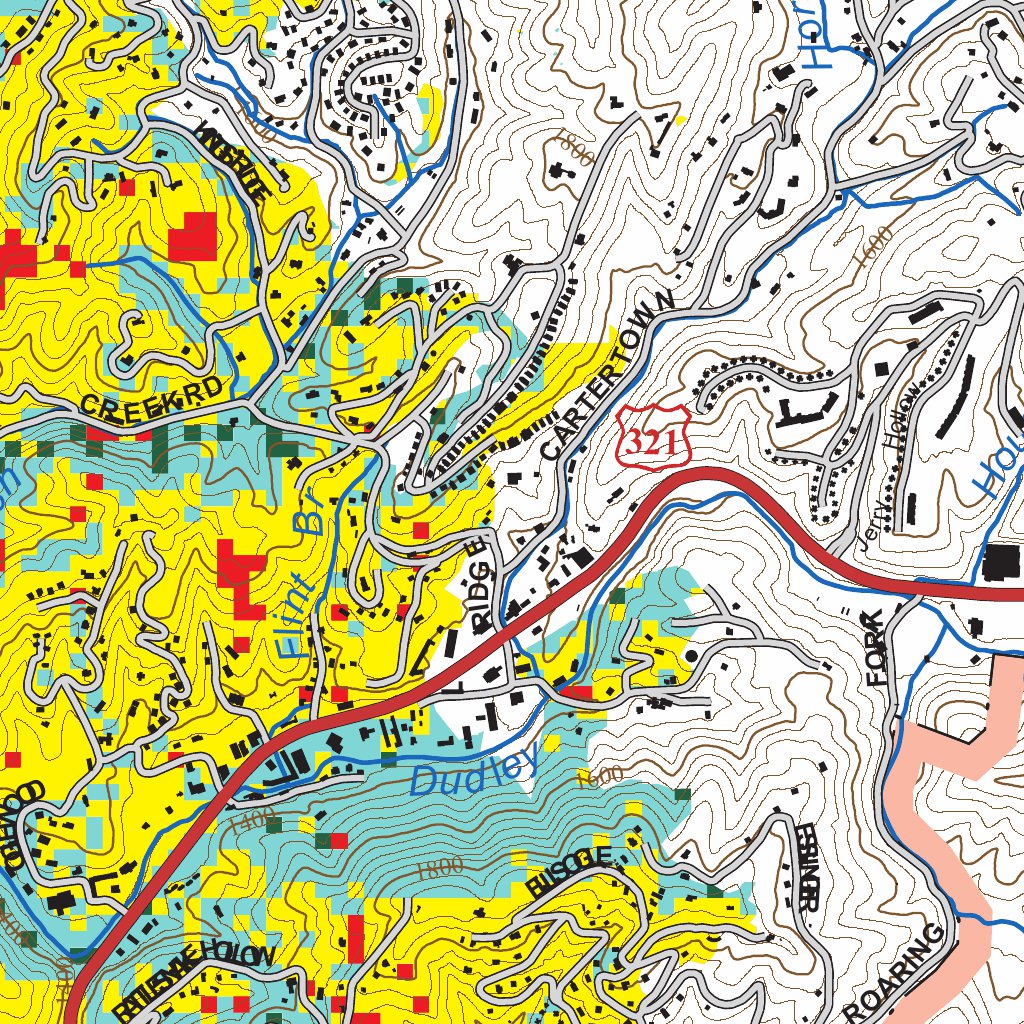 Great Smoky Mountains National Park Chimney Tops 2 Fire Burn Severity ...