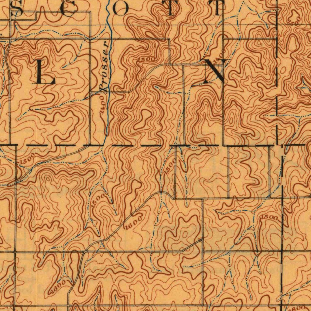 Beloit, KS (1894, 125000-Scale) Map by United States Geological Survey ...