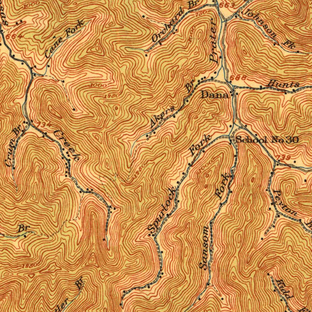 Harold, KY (1916, 62500-Scale) Map by United States Geological Survey ...