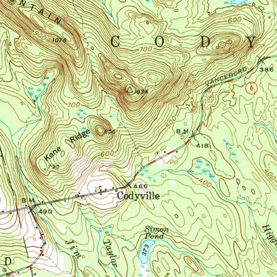 Waite, ME (1940, 62500-Scale) Map by United States Geological Survey ...