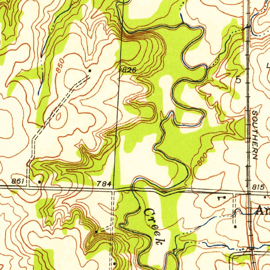 Hume, MO-KS (1940, 24000-Scale) Map by United States Geological Survey ...