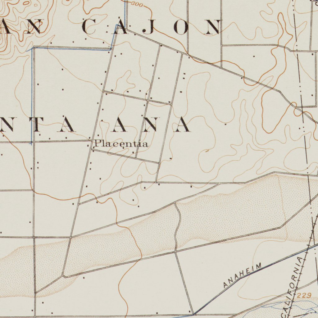 CA-ANAHEIM: Authoritative US Topos Historic 1901 Map by Western ...