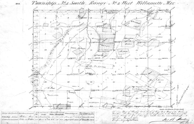 Historic Gervais Area Map by Bygone Maps, LLC | Avenza Maps