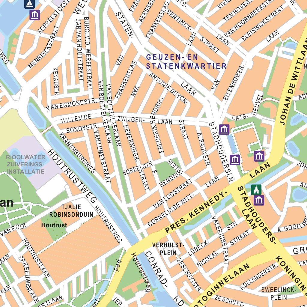 The Hague - Scheveningen Free Map by 12 Provincien | Avenza Maps