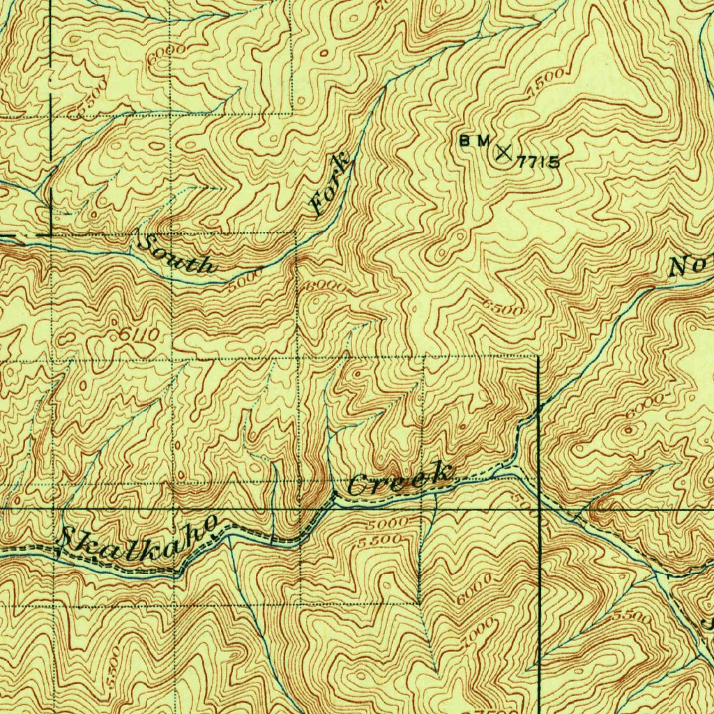 Sapphire, MT (1909, 125000-Scale) Map by United States Geological ...
