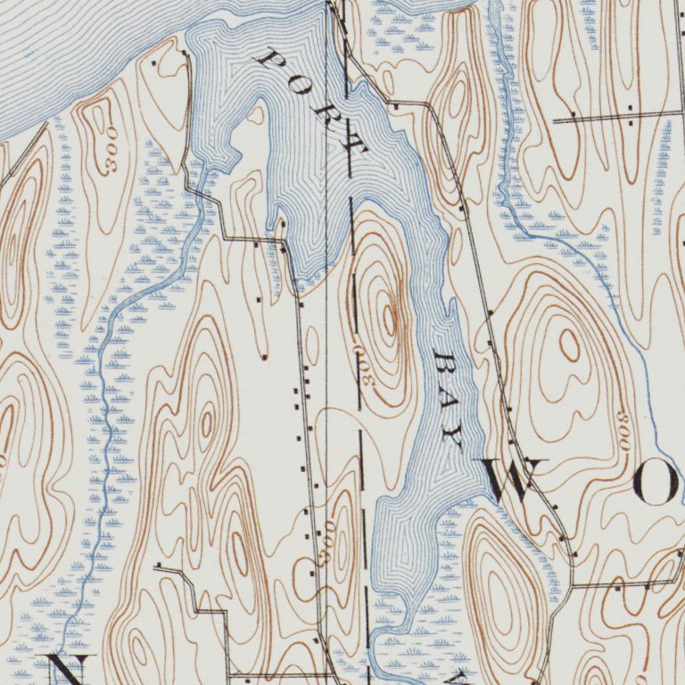 NY-SODUS BAY: Authoritative US Topos Historic 1902 Map by Western ...