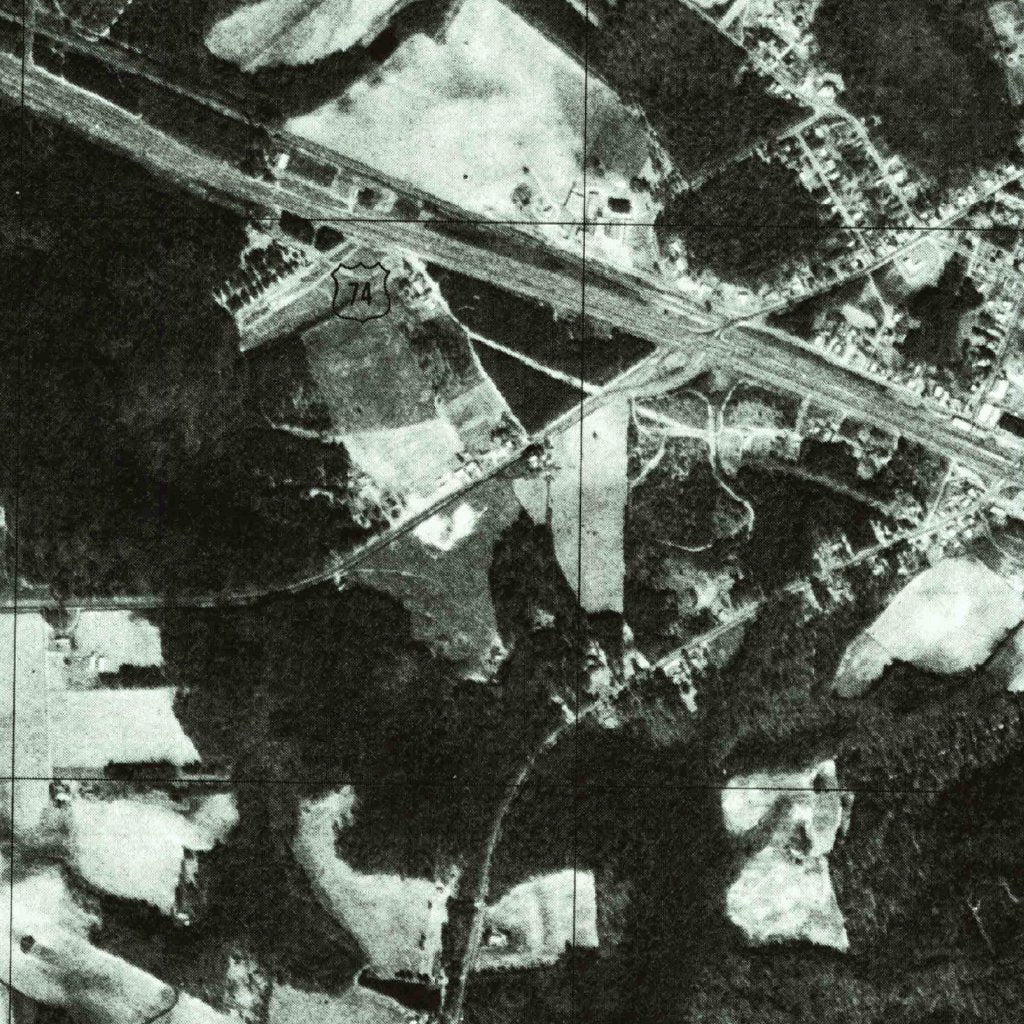 Gibson, NC-SC (1976, 24000-Scale) Map by United States Geological ...