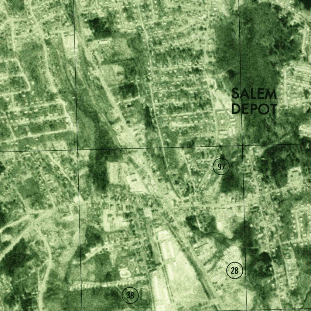 Salem Depot, NH-MA (1977, 25000-Scale) Map by United States Geological ...