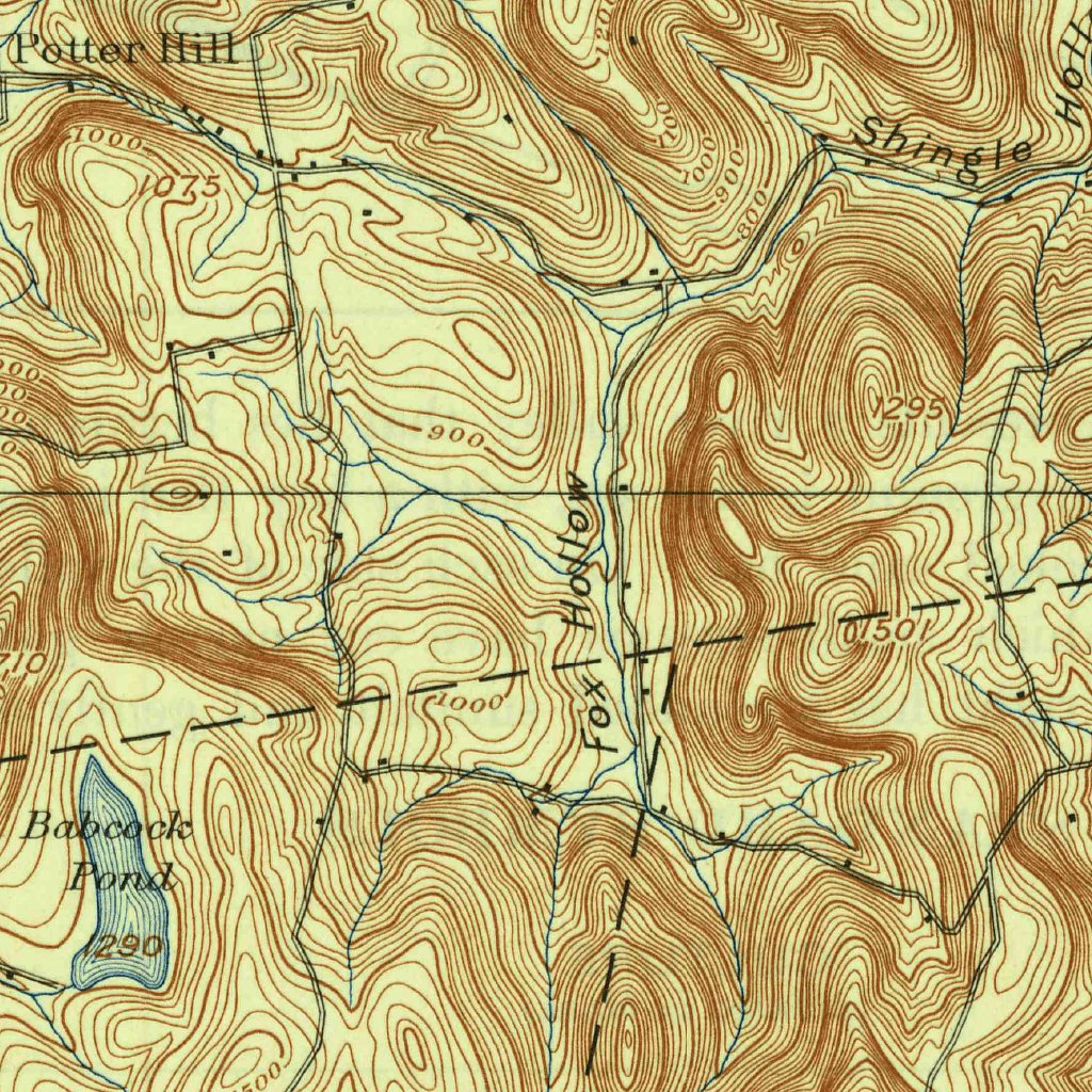 Hoosick, NY-VT (1897, 62500-Scale) Map by United States Geological ...