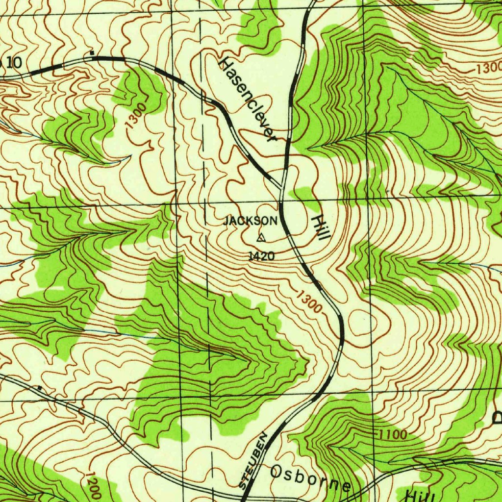 Ilion, NY (1945, 31680-Scale) Map by United States Geological Survey ...