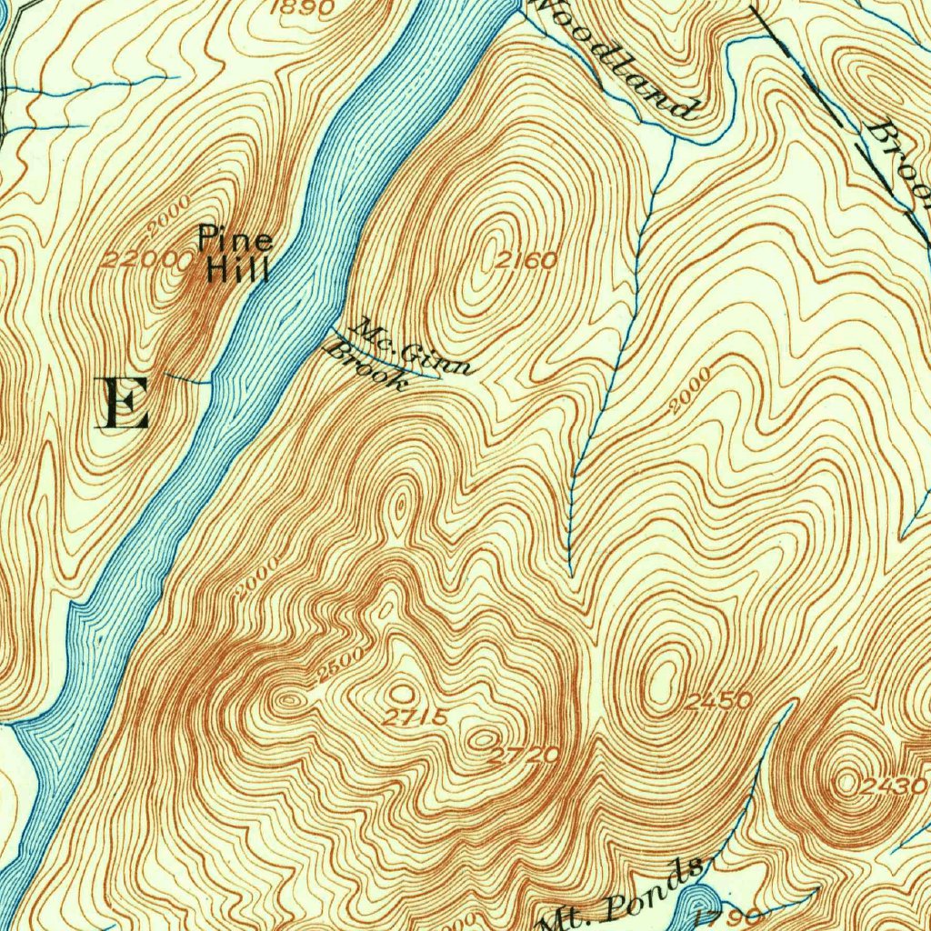 Indian Lake, NY (1902, 62500-Scale) Map by United States Geological ...