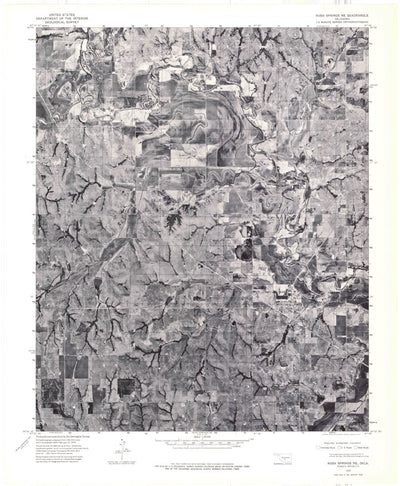 Alex, OK (1975, 24000-Scale) Map by United States Geological Survey ...