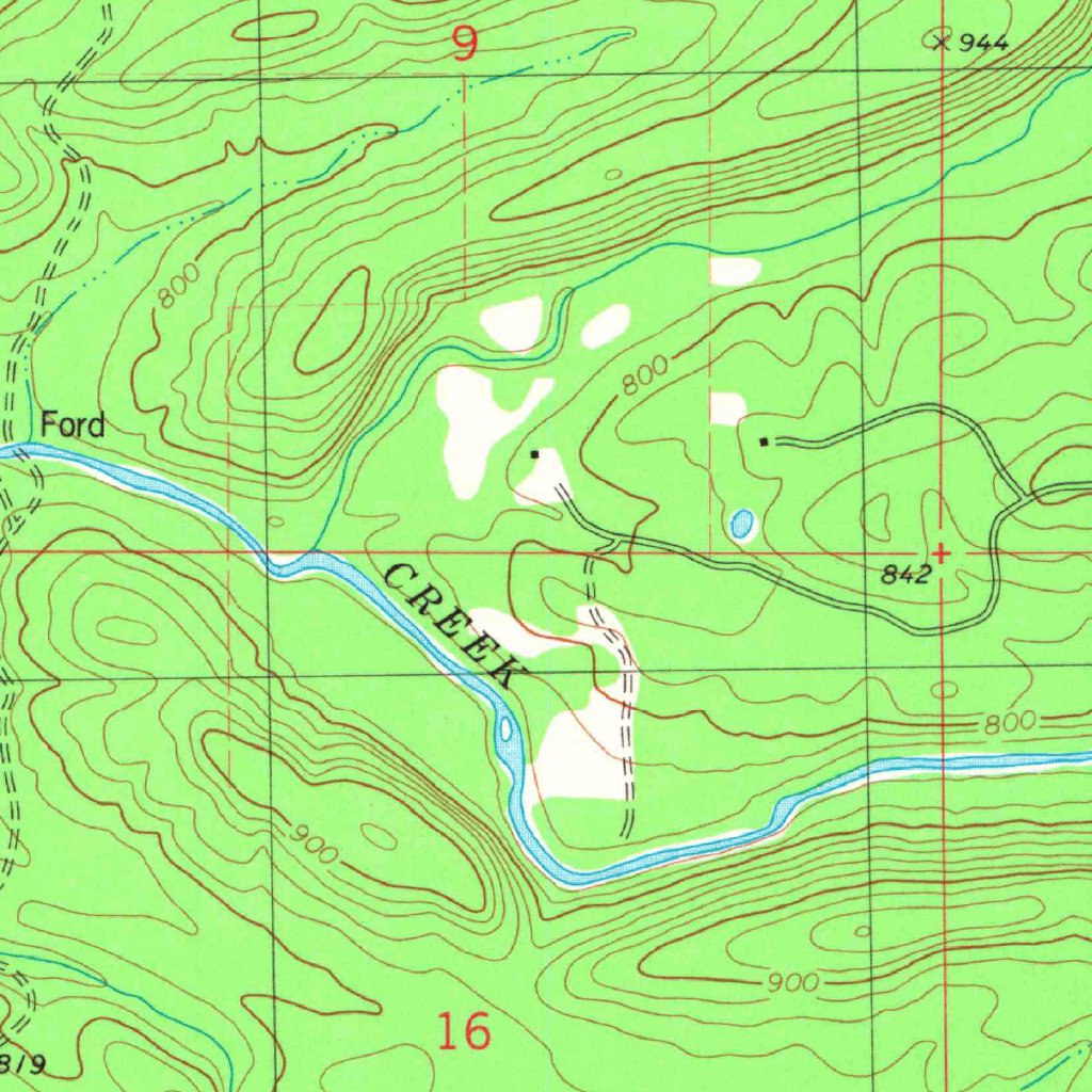 Watson, OK (1981, 24000-Scale) Map by United States Geological Survey ...