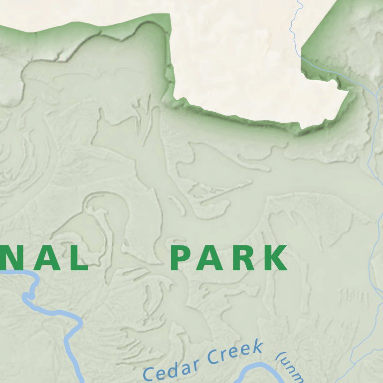 Congaree National Park Map by US National Park Service | Avenza Maps