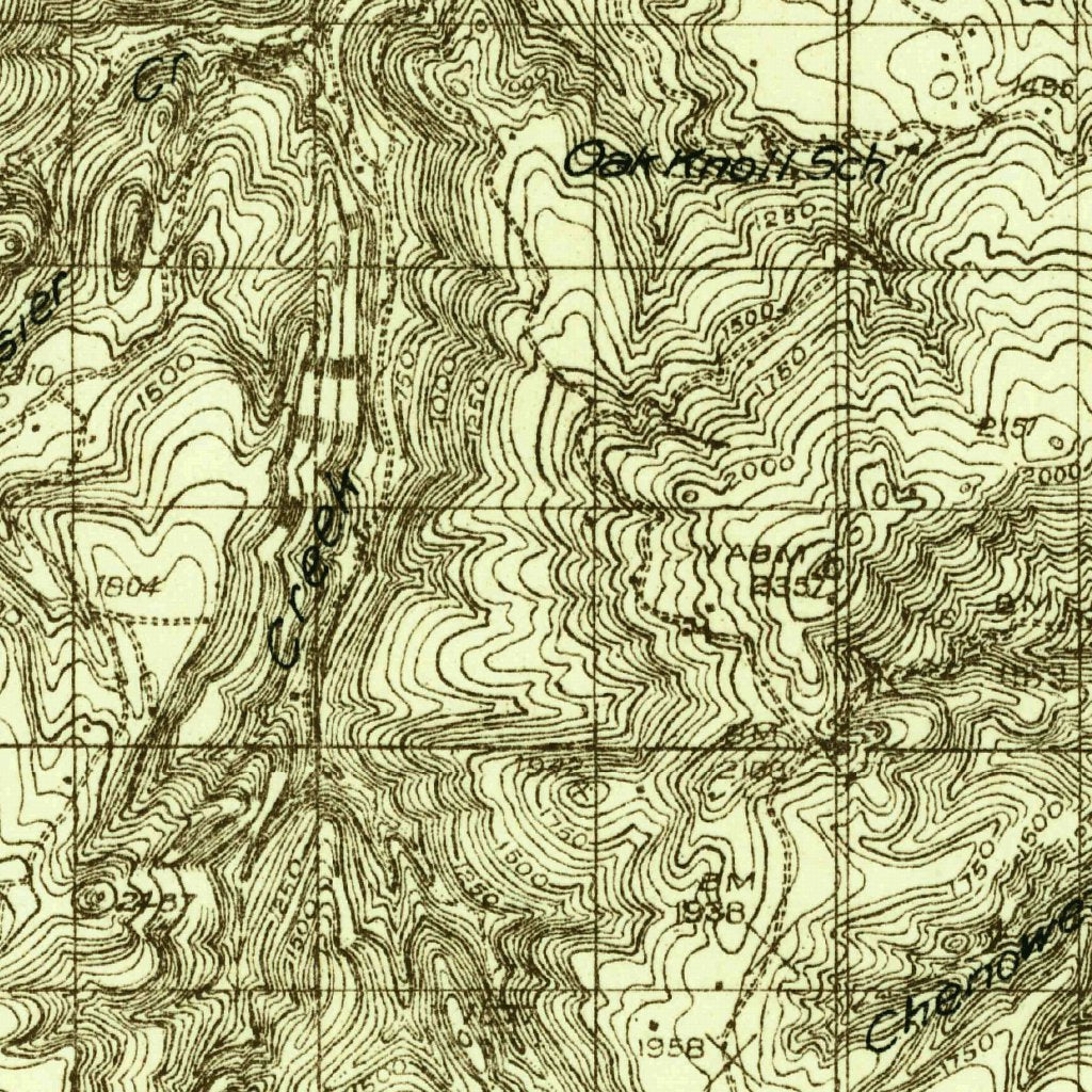 The Dalles, OR-WA (1930, 96000-Scale) Map by United States Geological ...