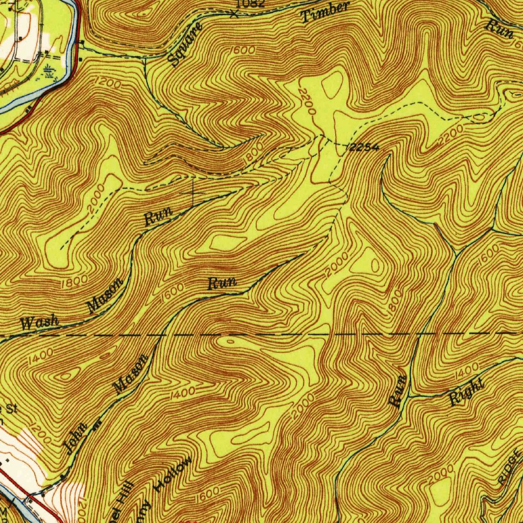 Driftwood, PA (1945, 62500-Scale) Map by United States Geological ...