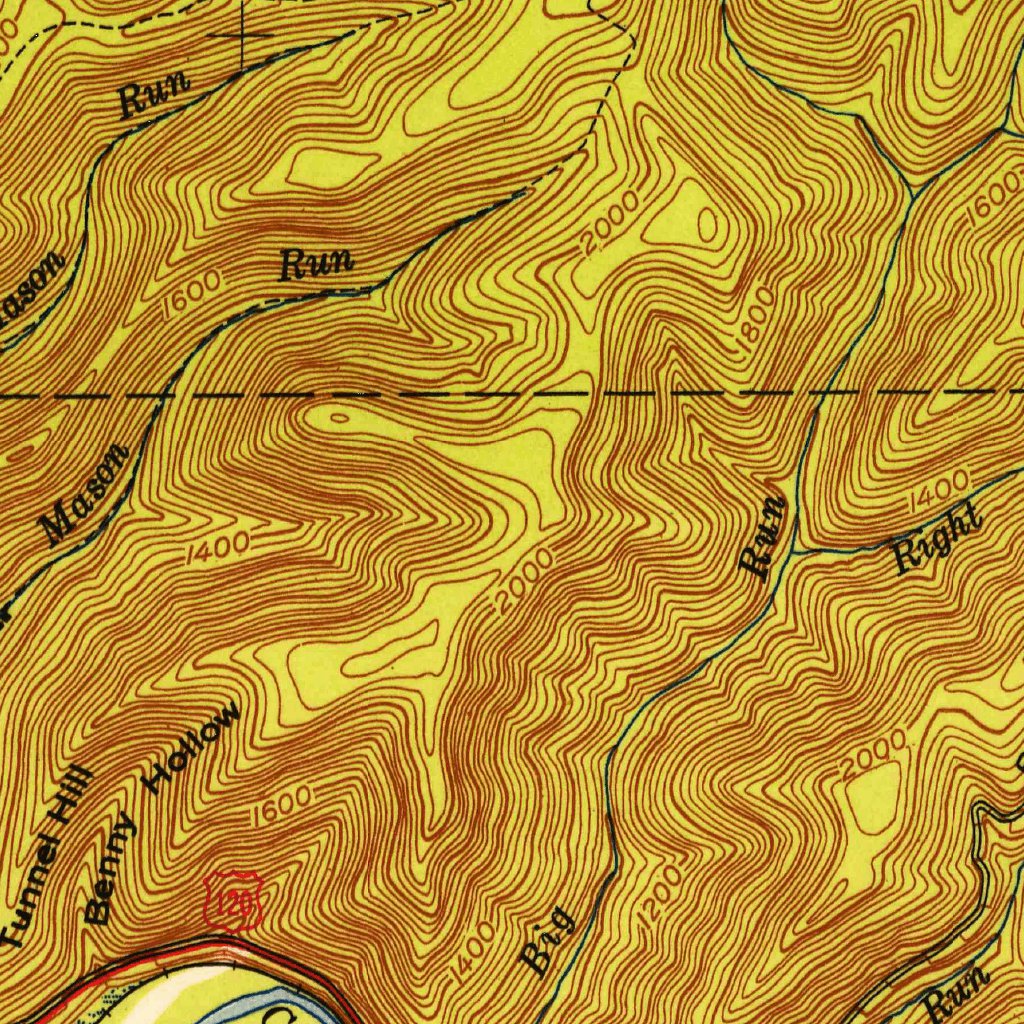Driftwood, PA (1945, 48000-Scale) Map by United States Geological ...