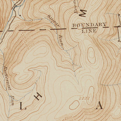 PA-HARVEY LAKE: Authoritative US Topos Historic 1893 Map by Western ...