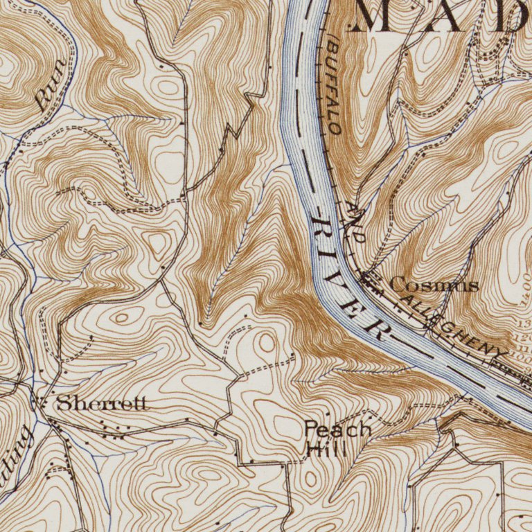PA-KITTANNING: Authoritative US Topos Historic 1902 Map by Western ...