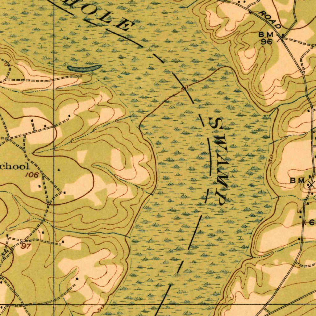 Ridgeville, SC (1920, 62500-Scale) Map by United States Geological ...