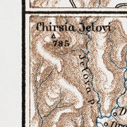 Danube River Course from Báziás to the Iron Gates and Turn-Severin ...