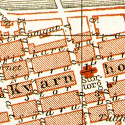 Kalmar city Map, 1910 by Waldin | Avenza Maps