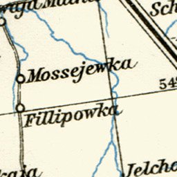 Volga River from Nizhny Novgorod to Simbirsk Map, 1914 by Waldin ...