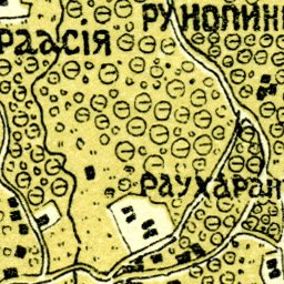 Vyborg (Выборгъ, Viipuri, Wiborg) and nearer environs Map, 1889 by ...