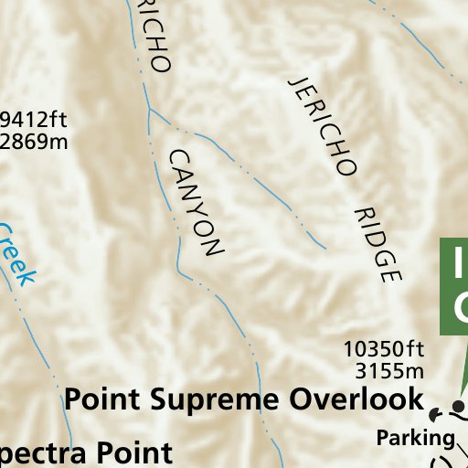 Cedar Breaks National Monument Map by US National Park Service | Avenza ...